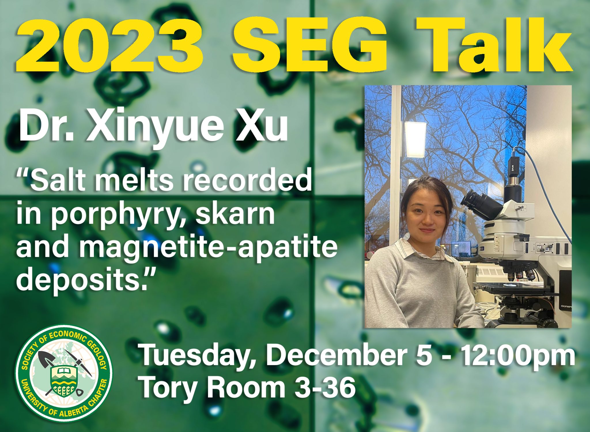 Past Talks: 2023-2024 – University of Alberta SEG Student Chapter